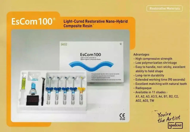 Universal composite resin EsCom 100 - AL FAYROUZ MEDICAL EQUIPMENTS